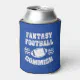 Fantasy Football Commish funny can cooler | Zazzle