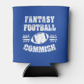 Fantasy Football Commish funny can cooler | Zazzle