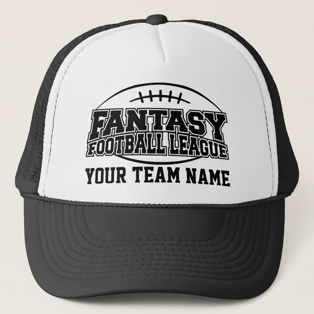 Fantasy Football FFL Custom Team Trucker Hat | Zazzle