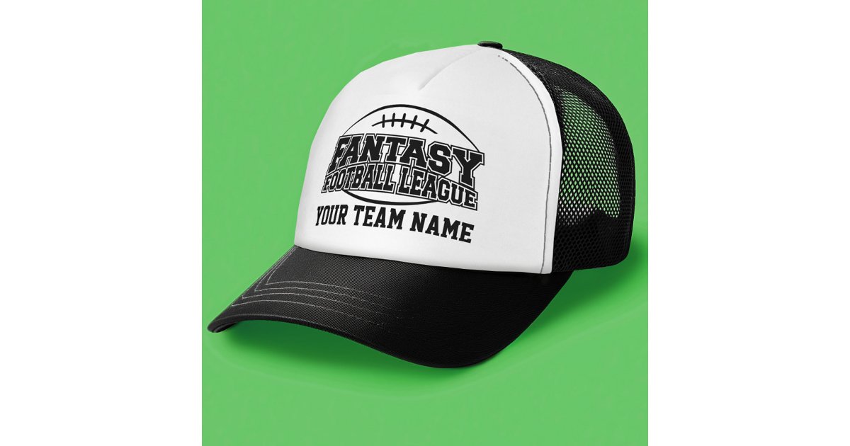 Fantasy Football FFL Custom Team Trucker Hat | Zazzle