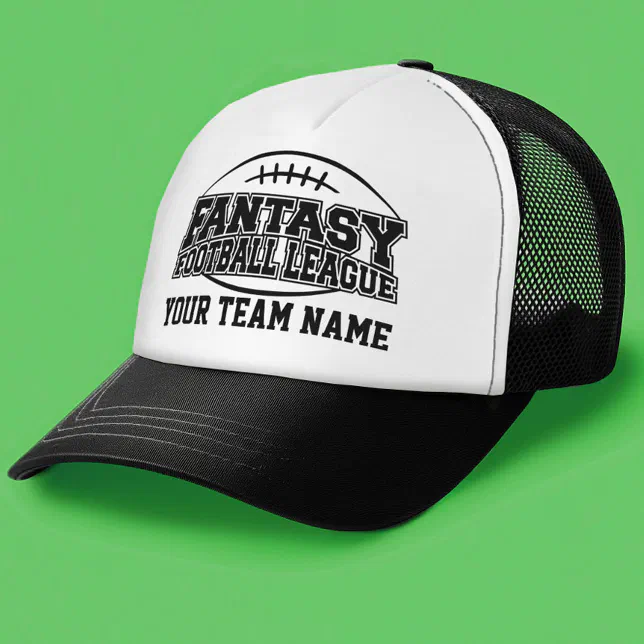 Fantasy Football FFL Custom Team Trucker Hat | Zazzle