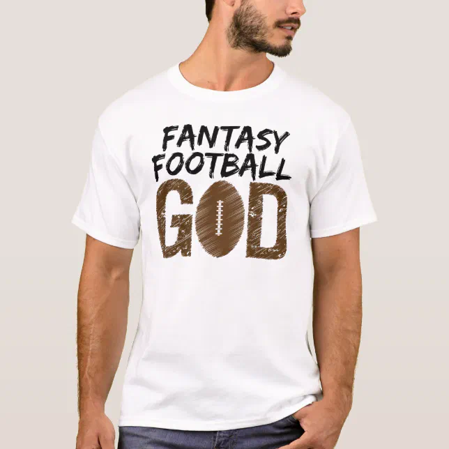 fantasy football god T-Shirt | Zazzle