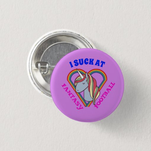 Fantasy Football Loser Pinback Button | Zazzle