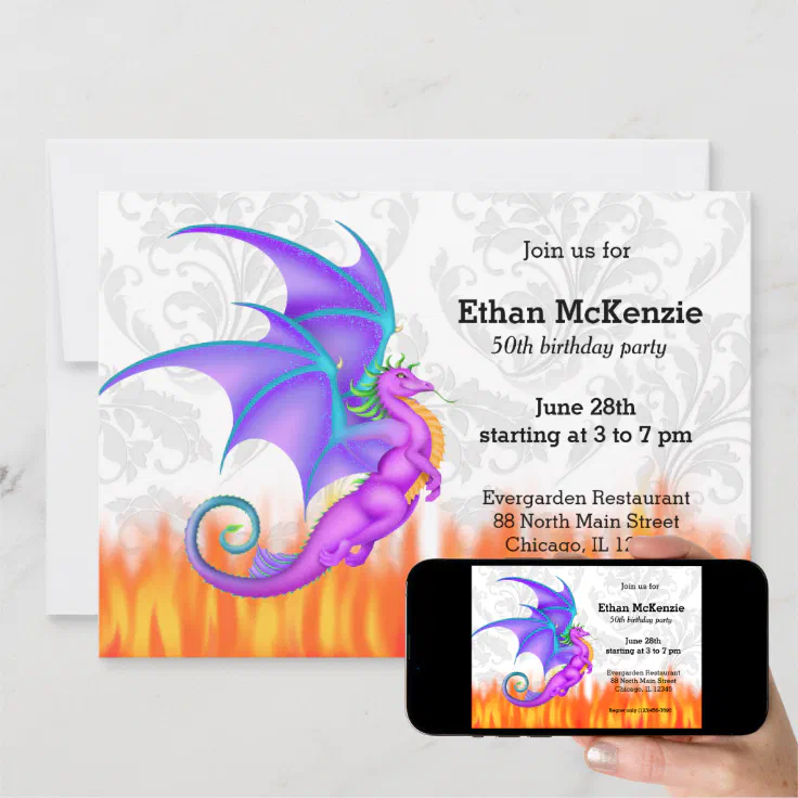 Fantasy friends invitation | Zazzle