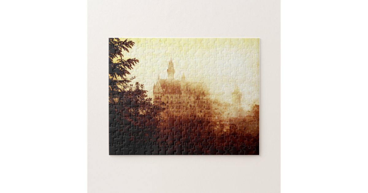 Fantasy Neuschwanstein German Castle Puzzle | Zazzle