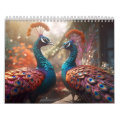 Fantasy Peacocks Calendar | Zazzle