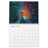 Fantasy Peacocks Calendar | Zazzle