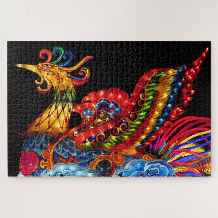 Fantasy Phoenix Puzzle | Zazzle.com