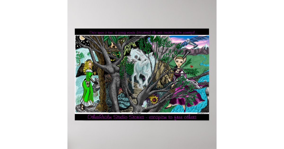 Fantasy Realm poster | Zazzle