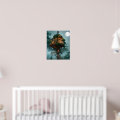 Fantasy Tree House Digital Artwork Poster | Zazzle