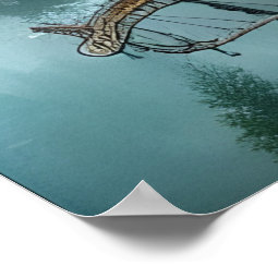 Fantasy Tree House Digital Artwork Poster | Zazzle