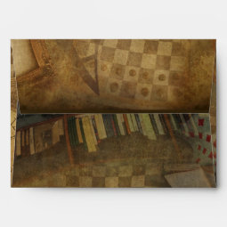 Fantasy Vintage Alice in Wonderland Birthday Party Envelope | Zazzle