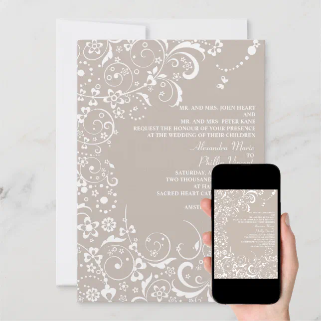 Fantasy Wedding Invitation | Zazzle