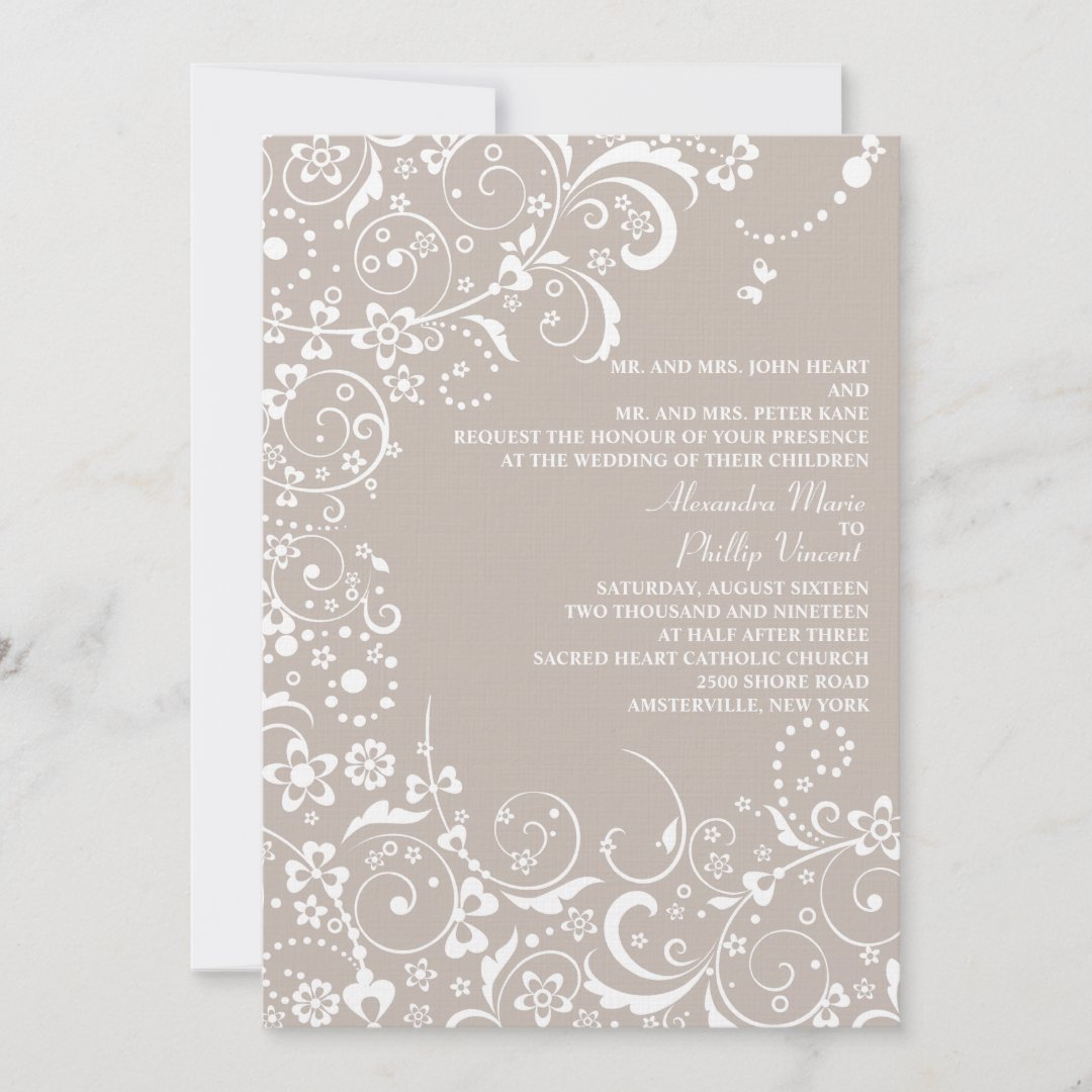 Fantasy Wedding Invitation | Zazzle