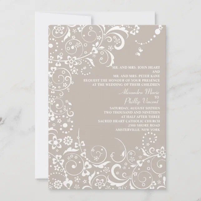 Fantasy Wedding Invitation | Zazzle