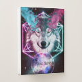 Fantasy Wolf Pocket Folder | Zazzle