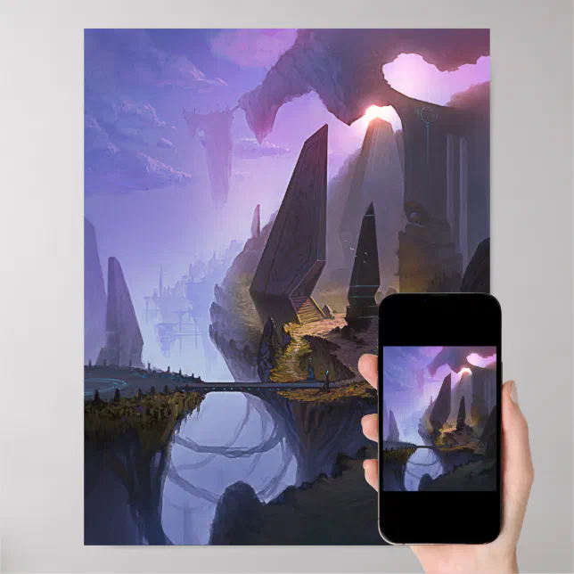 Fantasy World 11x14 poster | Zazzle
