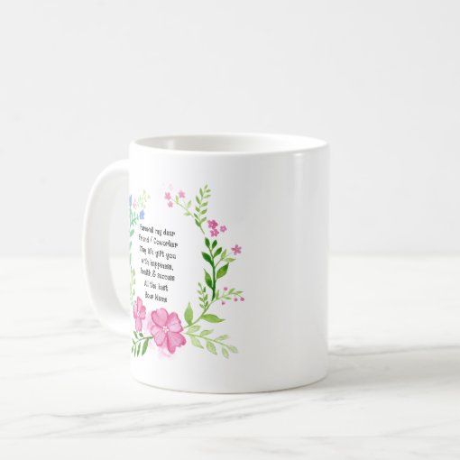 Farewell Gift Colleague Friend Boss Personalized Coffee Mug | Zazzle