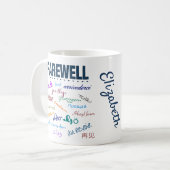 Farewell Goodbye Leaving Coffee Mug | Zazzle