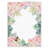 Farewell Goodbye Leaving Floral Bee BIG Card | Zazzle