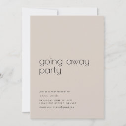 Farewell Retirement, Moving, Relocation Party Invitation | Zazzle