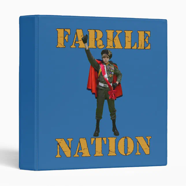 Farkle Nation Binder | Zazzle