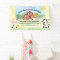 Farm Animal Barn Themed 2nd Birthday Banner | Zazzle