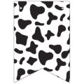 Farm animal birthday cow print bunting banner | Zazzle