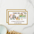 Farm Animals and Noises Kids Birthday Thank You Card | Zazzle