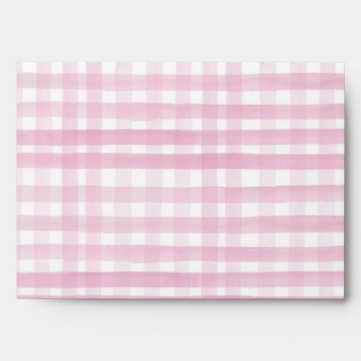 Farm Animals Barnyard Zoo Party Girl Pink Birthday Envelope | Zazzle