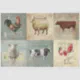 Farm animals collage tissue decoupage paper | Zazzle
