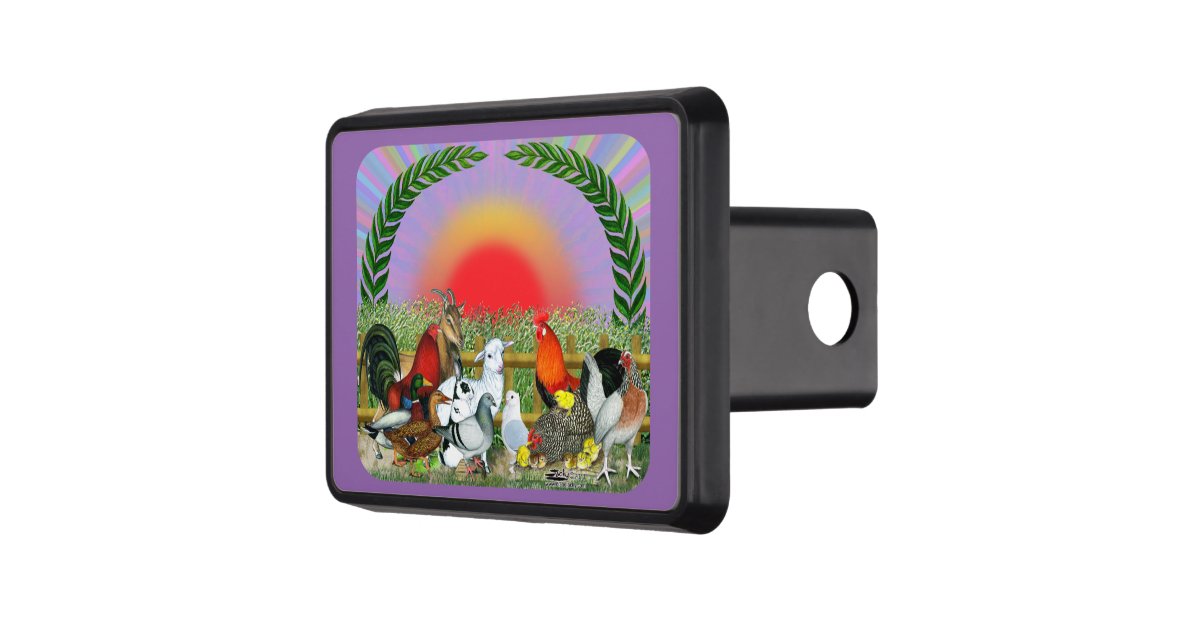 Farm Animals Hitch Cover | Zazzle