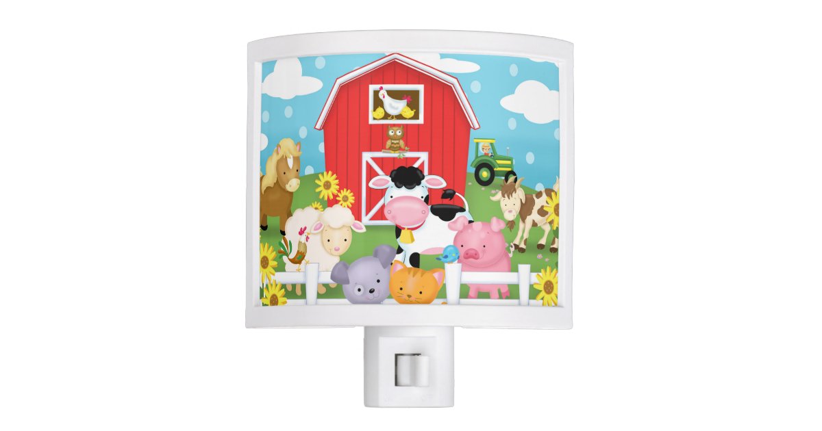 Farm Baby Night Light | Zazzle.com