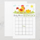 Farm baby shower bingo card | Zazzle