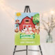 Farm barnyard animal baby shower welcome sign | Zazzle