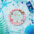 Farm Birthday Paper Plate 7" Old MacDonald Party | Zazzle