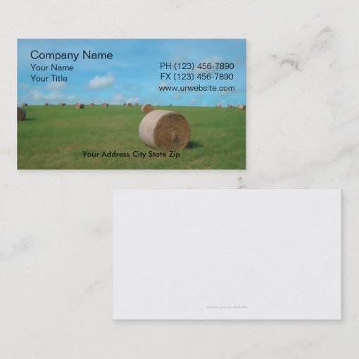 Farm Business Card | Zazzle