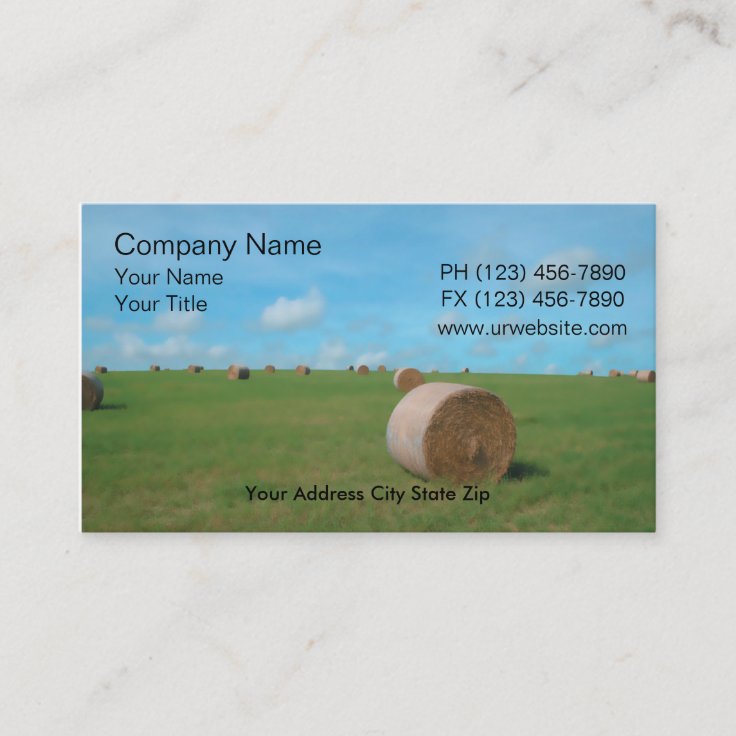 Farm Business Card | Zazzle