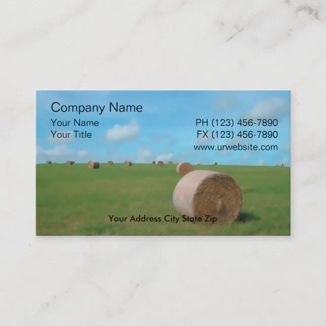 Farm Business Card | Zazzle