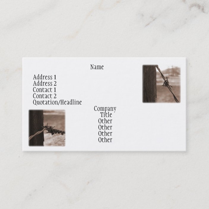 Farm Business Card | Zazzle.com
