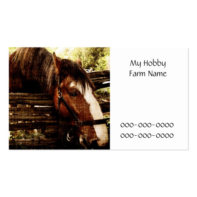 Farm business card template