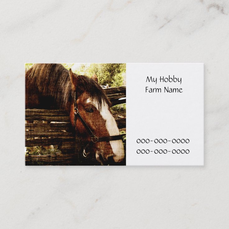 Farm business card template | Zazzle