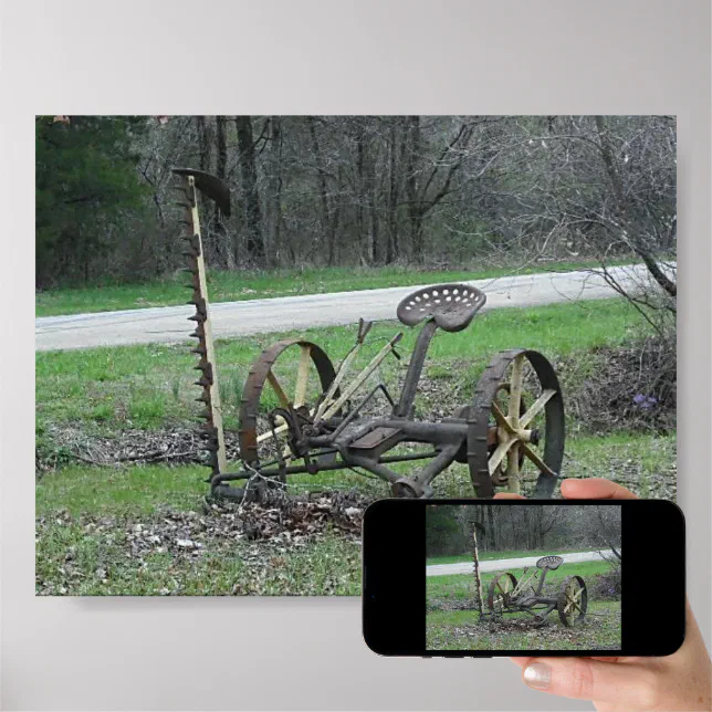 Farm Equipment Poster | Zazzle