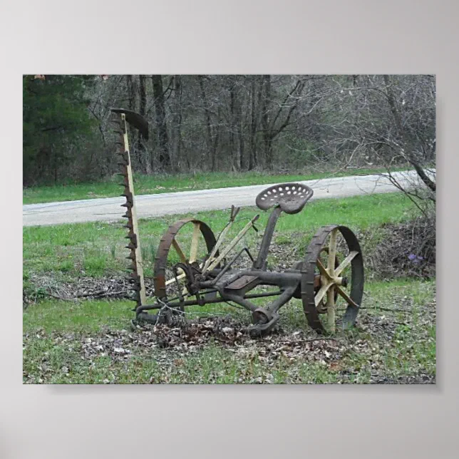 Farm Equipment Poster | Zazzle