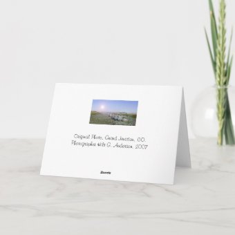 Farm Field Sympathy Card | Zazzle