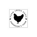 Farm Fresh Egg Stamp Chicken Hen For Farmers | Zazzle