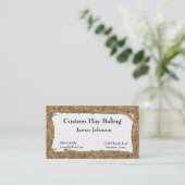 Farm Ranch Hay Print Business Cards | Zazzle