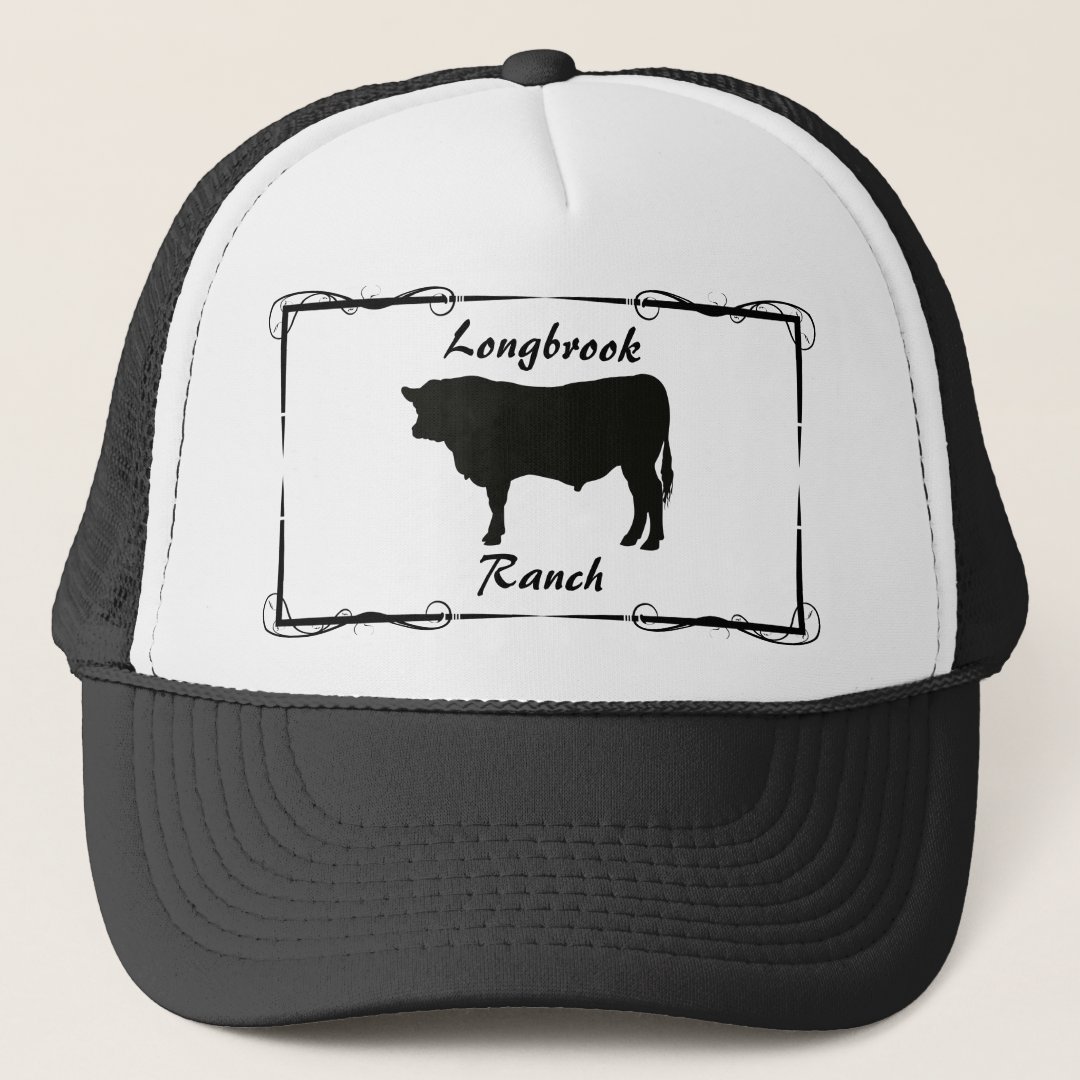 Farm Ranch or Stable Name 3 Customizable Trucker Hat | Zazzle