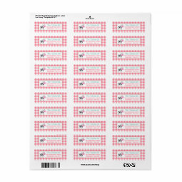 Farm Return Address Labels Farmyard Birthday Party | Zazzle