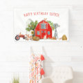 Farm Theme Birthday Party Welcome Banner | Zazzle
